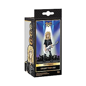 Funko Gold Vinyl: Guns N' Roses - Duff McKagan, 5 Inch Premium Vinyl Figure with Chase (Styles May Vary)
