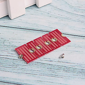 Acxico 2 Pcs M.2 NGFF NVMe SSD 2230 2242 2260 2280 Length Extend Adapter Bracket Card Plate