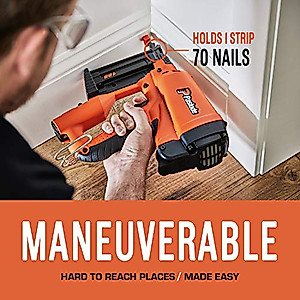 Paslode, Cordless Brad Nailer, 918100, 18 Gauge, Battery and Fuel Cell Powered, No Compressor Needed