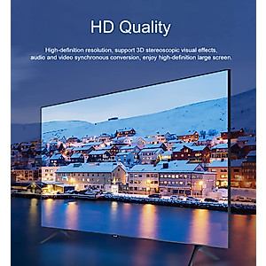 QFUP High Speed Male to Female HDMI Extension Cable for Fire TV Stick,Google Chrome Cast,Roku Stick