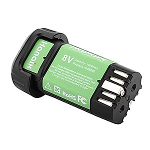 Hanaix 8V 1500mAh Battery Replacement for DEWALT DCB080 Fit for DEWALT DCF680N1 DW4390 DCF682 DCL023 DCF680 DCB095 DCF680N2 DCF680G2 Li-ion Battery