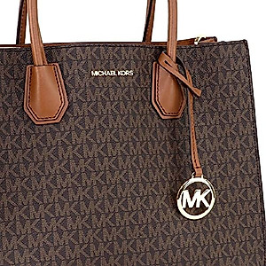 Michael Kors Mercer Large Brown Convertible Tote Bag