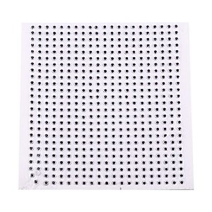 500PCS 3D Eyes Fishing Lure for DIY Lure Baits Making 3mm4mm5mm Lifelike Fish Eye Artificial Fake Eyes Fish Bait Eye(5mm Silver)