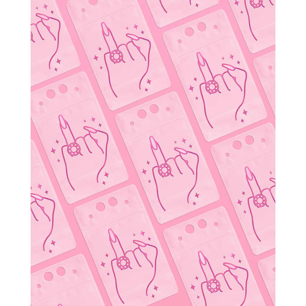 xo, Fetti Bachelorette Party Ring Finger Drink Pouches - 16 count, Pink | Bach Party Drinkware, Cute Bridal Shower Supplies, Engagement Reusable Cups, Bride To Be Decorations, Bridesmaids Favors