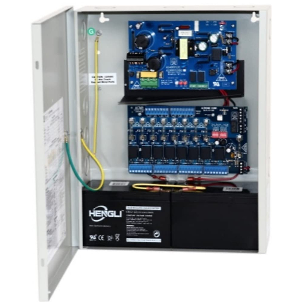 Altronix ACM Series Access Power Controllers with 8 Fused Outputs Power Supply/Chargers, 12/24 VDC, 4/3 Amps (Pack of 1)