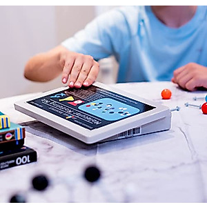 125-Piece Molecular Model Kit, Inorganic and Organic Chemistry Scientific Atom Molecular Models, Color-Coded Chemistry Set of Atoms and Molecules for Kids, STEM Set w/ Carrying Case - Atomic Architect