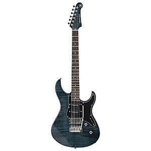 Yamaha 6 String Solid-Body Electric Guitar, Right, Indigo Blue (PAC612VIIFM IDB)