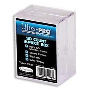Ultra Pro 50-Count 2-Piece Case (2-Pack),Plastic