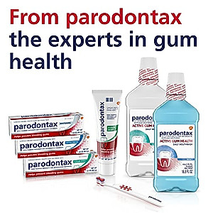 Parodontax Teeth Whitening Toothpaste To Help Bleeding Gums, Gum Toothpaste For Gum Health, 3.4 Oz x 3