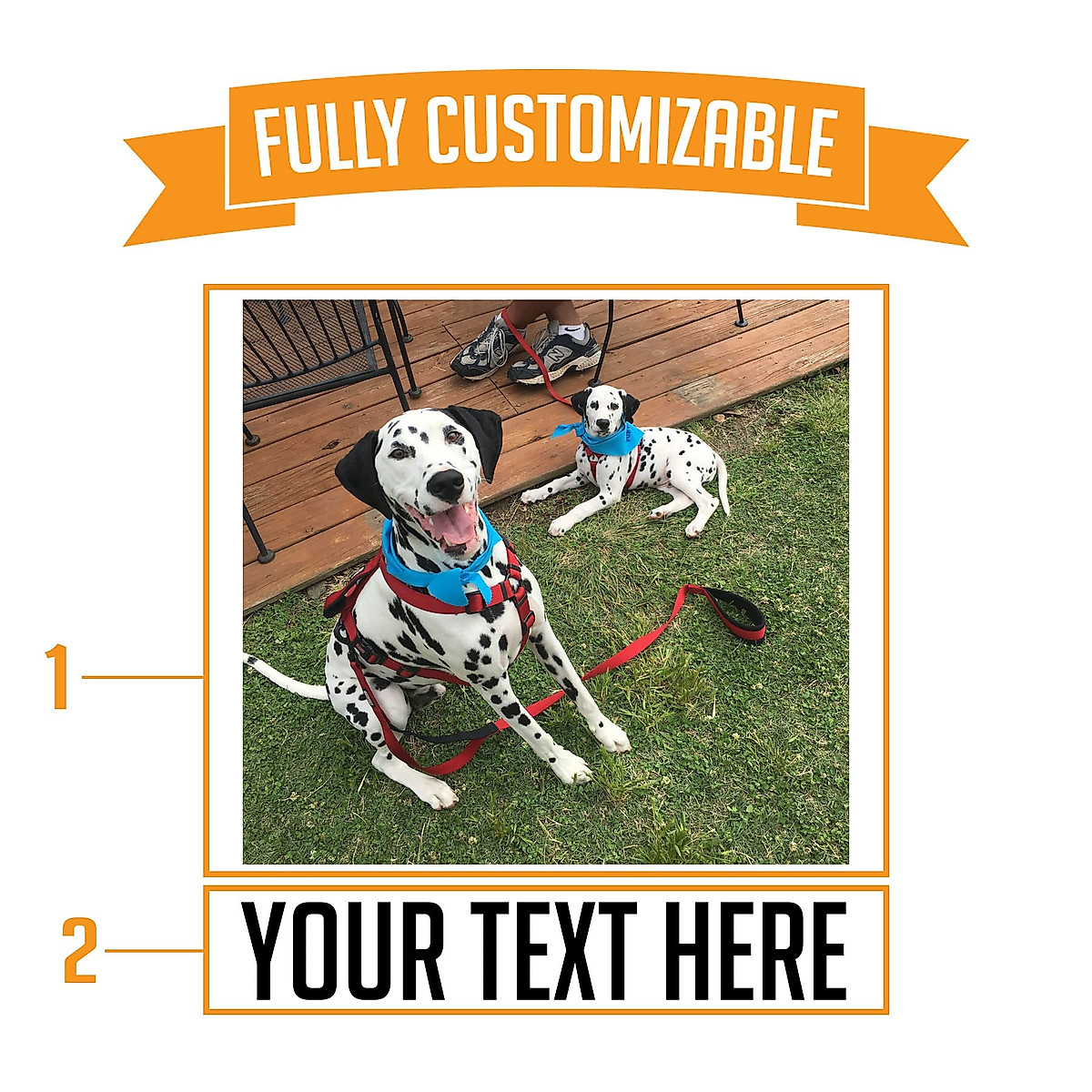 Plastic Stemless Wine Cup - Custom 15oz Printed Photo, Tritan Tumbler Gift for Birthday, Custom Wine Glass Personalized cups with Picture, Disposable, Reusable, Shatterproof Customized Cup, Image