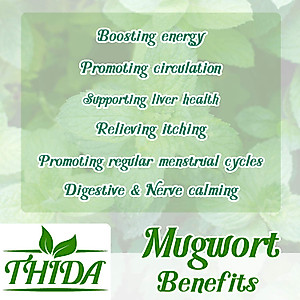 Mugwort Tea 15 Bags | Asian Herb Tea Mugwort Leaves Supply From Thailand