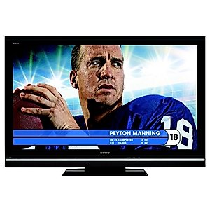 Sony BRAVIA V-Series KDL-52V5100 52-Inch 1080p 120Hz LCD HDTV, Black (2009 Model)