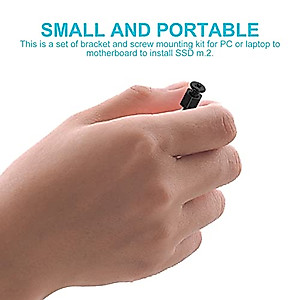 KOMBIUDA Laptop Stand Laptop Stand Laptop Stand Laptop Stand Laptop Stand 20 pcs Metal Screw Fixing Kit Computer Fastener M Replacement Ssd Drive Accessory Mounting for State Motherboard Laptops