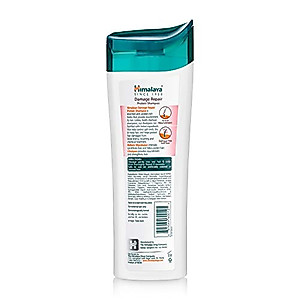 Himalaya Damage Repair Shampoo, 13.53 Fl Oz (400ml), for Dry, Frizzy Hair - Repairs & Protects with Aloe Vera & Sesame Oil, Moisturizing Unisex