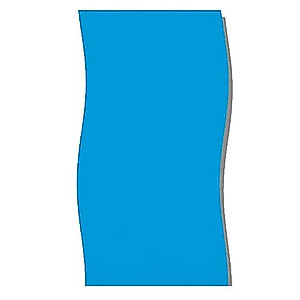 Swimline 24-Feet Round Blue Overlap Liner Standard Gauge