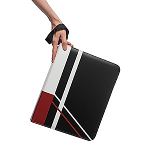 BFX Trading Card Binder, Carrying Case Album, Kpop Photocard Holder Book, 3-Ring Binder with 720 Top Loaders Sleeves for MTG, TCG, Football, Baseball Cards, other collector or Polaroid cards, 9 Pocket