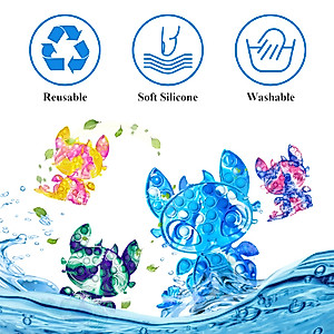 NUFR - Pop Fidget Toy, Tie-Dye New Night Cat Pop Bubble Sensory Fidget Toy for ADHD and Early Educational Toddler Baby,Relieve Stress Pop Bubble Sensory Fidget Toy for Boys and Girls Toy Gifts