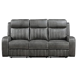 Coaster Home Furnishings Raelynn Upholstered Motion Reclining Sofa Grey