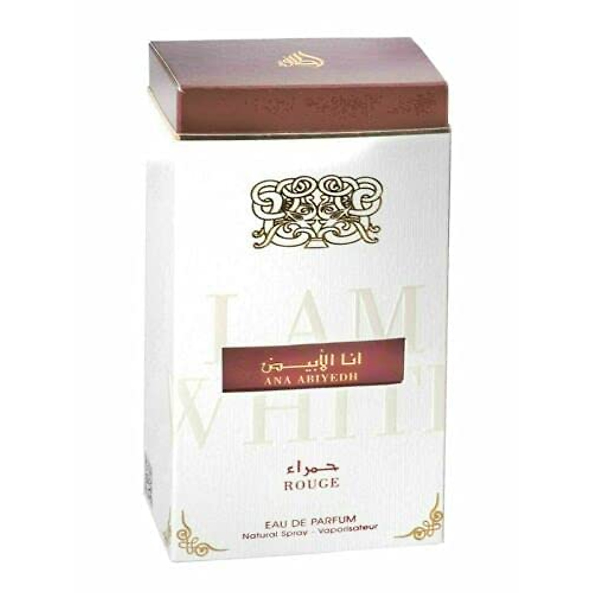 Lattafa Perfumes Ana Abiyedh Rouge Unisex EDP - Eau De Parfum 60ml(2 oz) I Saffron, Bitter Almonds Scents I