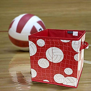 Passion for Volleyball Collection 11"x11"x11" Storage Bin