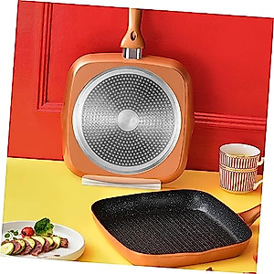 iplusmile 1pc Pot Display Rack Cutting Board Rack Frying Pan Storage Frying Pan Table Stand Plastic Display Stands Plastic Dish Pan Clear Display Stand Frying Pan Display Rack Bracket Simple