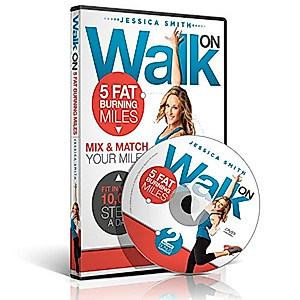 Walk On: 5 Fat Burning Miles Indoor Walking Exercise DVD with Jessica Smith