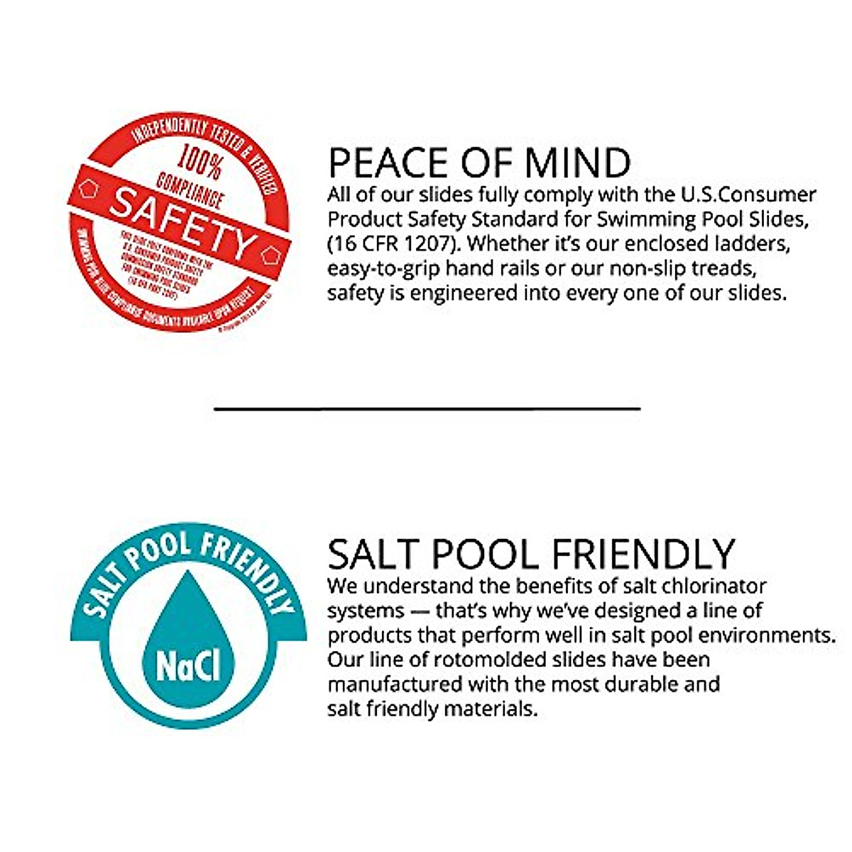 S.R. Smith 670-209-58124 Typhoon Right Curve Pool Slide, Gray Granite