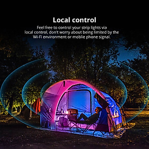 SONOFF L3 Smart WiFi Led Strip Lights, Alexa Led Strip Lights for Bedroom, Room, 16.4ft RGB 5050 Color Changing Led Lights, APP/Voice Control