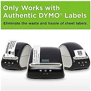 DYMO LabelWriter 550 Label Printer, USB Wired Connectivity Label Maker with Direct Thermal Printing, Automatic Label Recognition, Prints Address, Shipping, Labels, Barcode Labels, and More