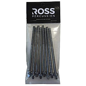 Tension Rods for Drums - 6mm (4 1/2") - 8 Pack (Other sizes avail.)