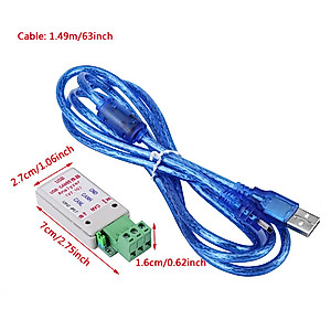 Wal front USB to CAN Bus Converter Adapter with Cable Support for XP/WIN7/WIN8