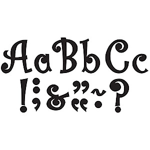 Teacher Created Resources 5-Inch Bling Letters with Jewels (75178)