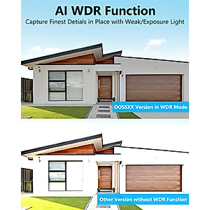 {Dual Antennas for WiFi Enhanced & 60 Days Storage} AI Human Detected 2K 3.0MP Wireless Security Camera System,OOSSXX 8 Channel NVR HD Outdoor Home Surveillance WiFi Cameras Systems with 4TB HDD