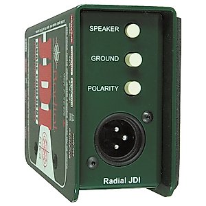 Radial Engineering R8001010JDI Single-Channel Passive Direct Box with Jensen Transformer