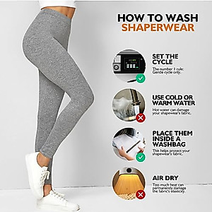 Black Cotton Leggings for Women, High Waisted Workout Leggings Depot Tummy Control Tights for Women Running Yoga Pants