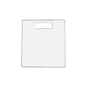 Marketing Holders Shirt Folding Board 11" x 12" Clear Acrylic Retail Shops Department Stores Laundromats Folding Tool Helpful Precise Neat Stackable