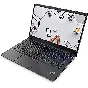 Lenovo ThinkPad E14 Gen3 Business Laptop, 14" Full HD Screen, AMD Ryzen 7 5700U Processor, 16GB RAM, 512GB SSD, Backlit Keyboard, Wi-Fi 6, Fingerprint Reader, Windows 11 Pro, Black