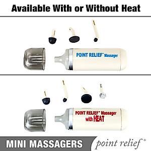 Point Relief 14-1050 Mini Massager for Handheld Targeted Massage Therapy Relieve Muscle Pain