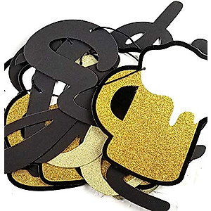 YiiiGoood Interchangeable Numbers Cheers & Beers to Any Age Banner Cursive Banner Beer Birthday Sign Happy Birthday Anniversary Bunting Party Decorations