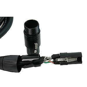 Elite Core VRL 5-Pin DMX 50' ft Pro-Lighting Shielded Cables | LED-Data | Low Capacitance | VRLDMX5P50