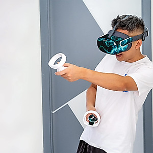 Geekria VR Headset & Controller Handle Skin Compatible with Pico Neo 3 Protective Cover, Protective Durable Scratch Resistant Pico Neo 3 Sticker