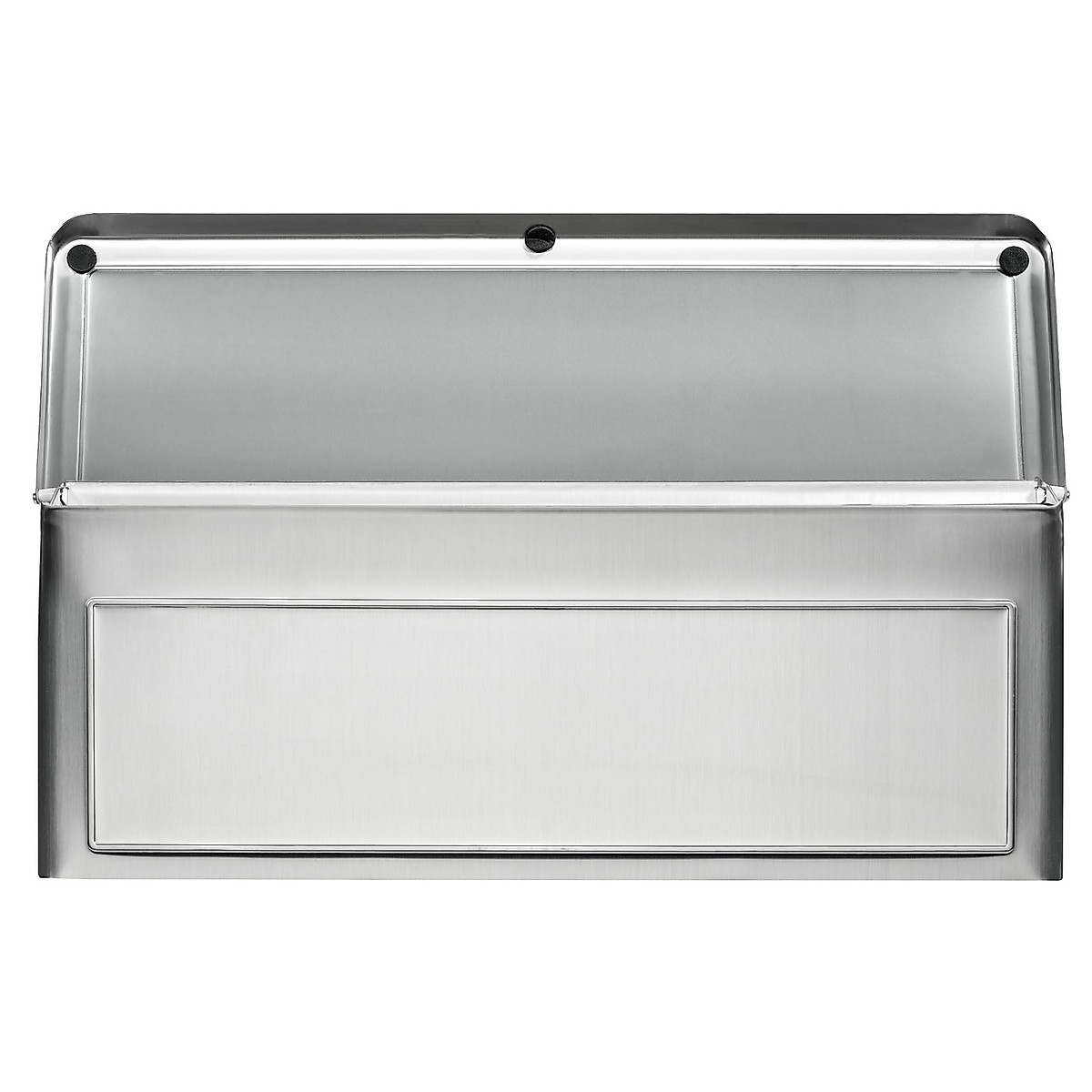 Architectural Mailboxes Venice Stainless Steel Wall Mount Mailbox, 2690PS-10, Stainless Steel, Small Capacity