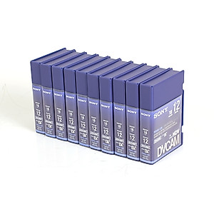DVCAM PDVM-12N Digital Video Cassette MINIDV LOT of 10