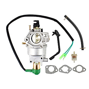 Pro Chaser Carburetor for Generac Power GP7500 Model 5943-4 5943-5 5978-2 005942 005943 005977 005978 15hp 420cc 7500 9375 Watt Generator Manual Chock