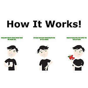 Breath Pearls Original Freshens Breath (150 softgels) New pack 150 counts