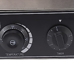 Commercial Electric Donut Making Machine Commercial Donut Making Machine Gentle Polishing Intelligent Bar Heating for Bakery (US Plug 110V)