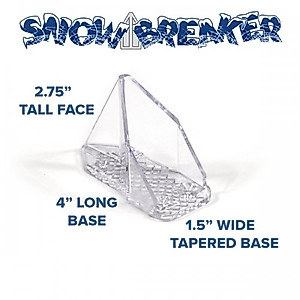 SnowBreaker 25pcs PeelnStick & Adhesive Kit for Metal Steel Standing Seam Roof