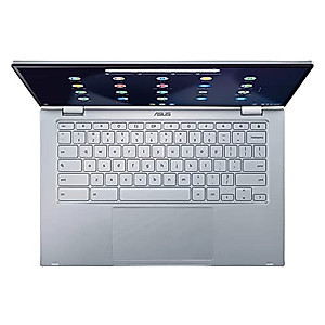 2022 Asus Chromebook Flip C433 14” IPS FHD 2-in-1 Touchscreen (Intel Core M3-8100Y, 8GB RAM, 64GB eMMC, Stylus) Convertible Home & Business Laptop, Webcam, 2 x USB-C, IST Pen, Chrome OS