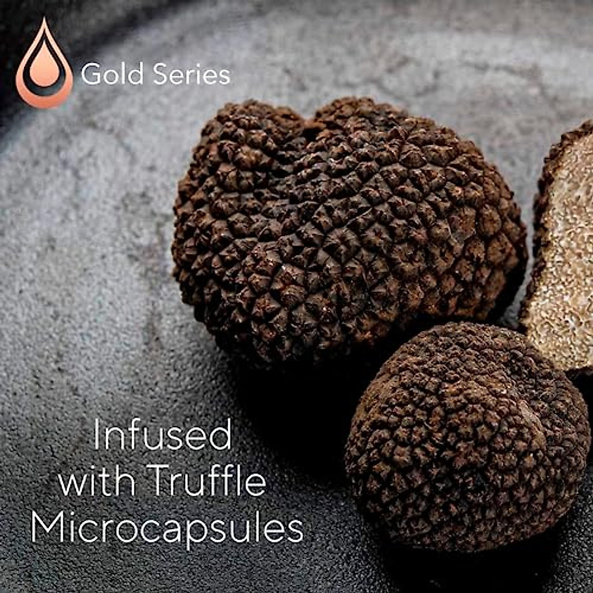 Gold Series Black Truffle Mask – Luxurious Deep Moisturizing & Repairing Hair Mask for Hair Growth and Protection – Intense Care Hair Mask for Dry Damaged Color Treated Hair, 8.45oz