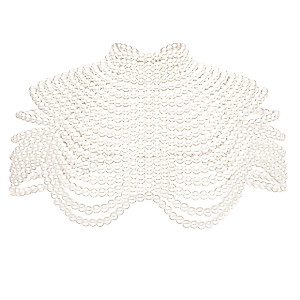 BABEYOND Women’s Pearl Body Chain – Fashion Necklace Top Shawl Handmade Jewelry for Women